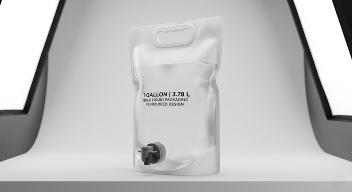1 Gallon Bulk Liquid Spout Pouch | Heavy-Duty Packaging